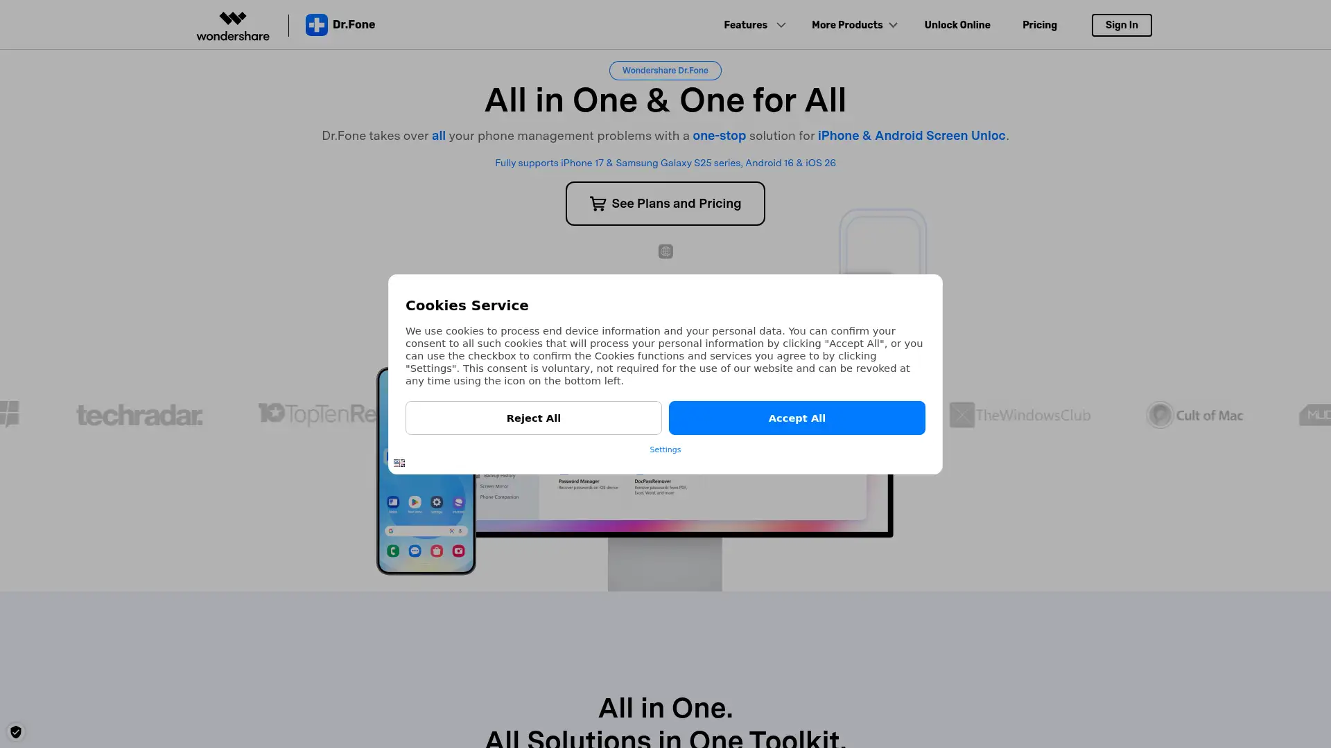drfone.wondershare.net Review - FlareScore: 77/100 | Safe - Scamflare
