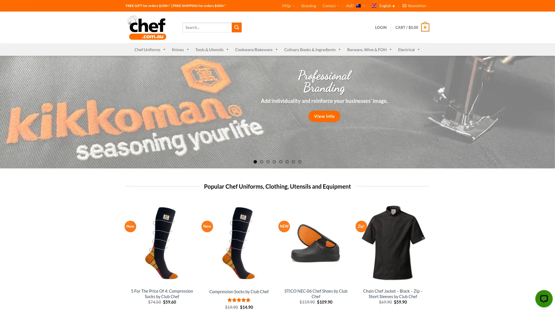 chef.com.au Review - FlareScore: 77/100 | Safe - Scamflare